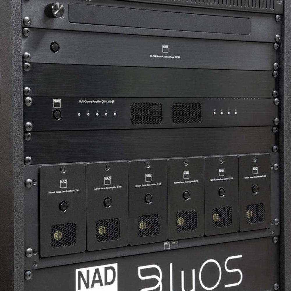 NAD CI 8-150 DSP IP-Addressable Eight Channel Multi Zone Amplifier ...